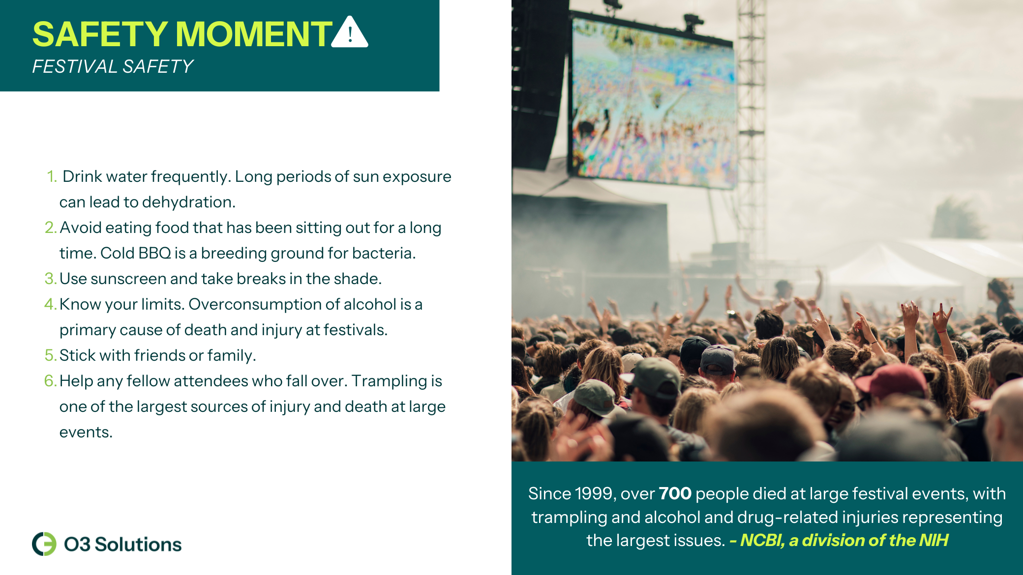 Safety Moment: Festival Safety