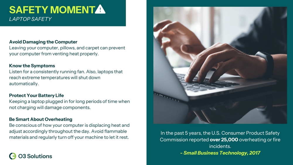 Laptop Safety | Safety Moment for Workplace Training